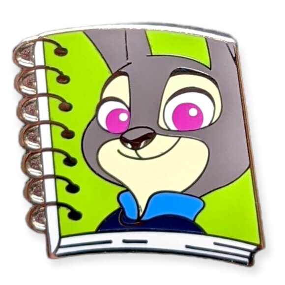 Disney | Accessories | Zootopia Disney Pin Judy Hopps Notebook | Poshmark